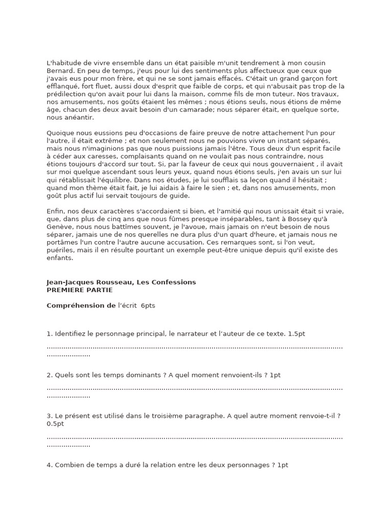 Contrôler Autobiographie | PDF | Linguistique