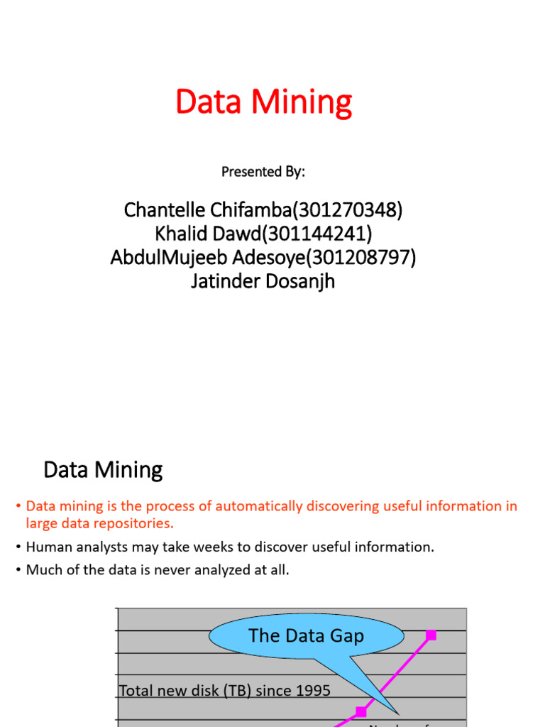 Data Mining Group Project . | PDF | Machine Learning | Predictive Analytics
