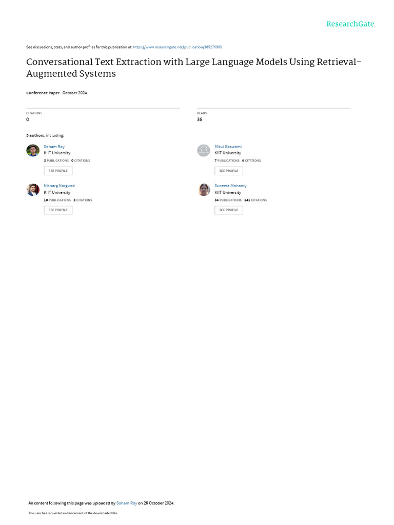 Conversational Text Extraction With Llms Pdf Information Retrieval Metadata