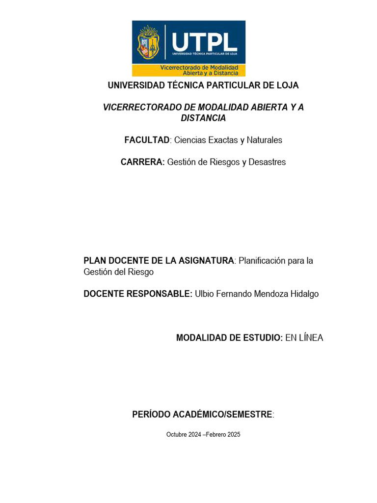 Plan Docente - PD | PDF | Evaluación | Aprendizaje