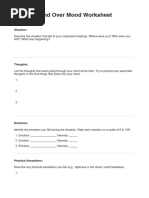 Padesky's 5 Aspects Model Explained | PDF