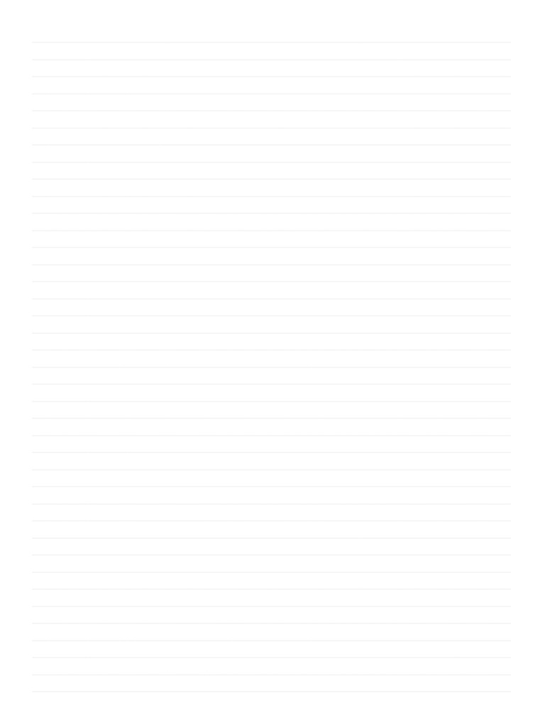 Lined Paper Template | PDF