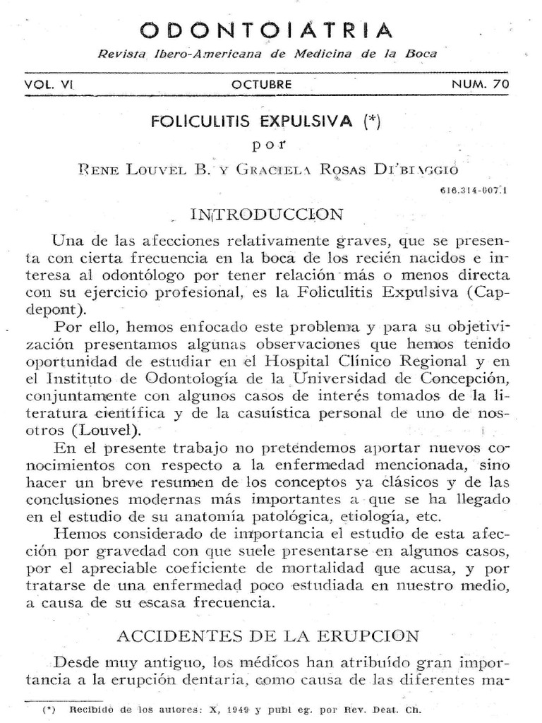 Foliculitis Expulsiva | PDF