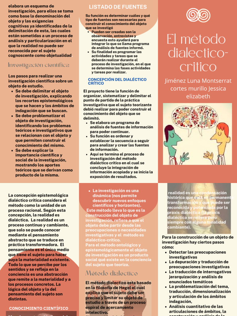 Tríptico Bueno | PDF | Conocimiento | Método científico