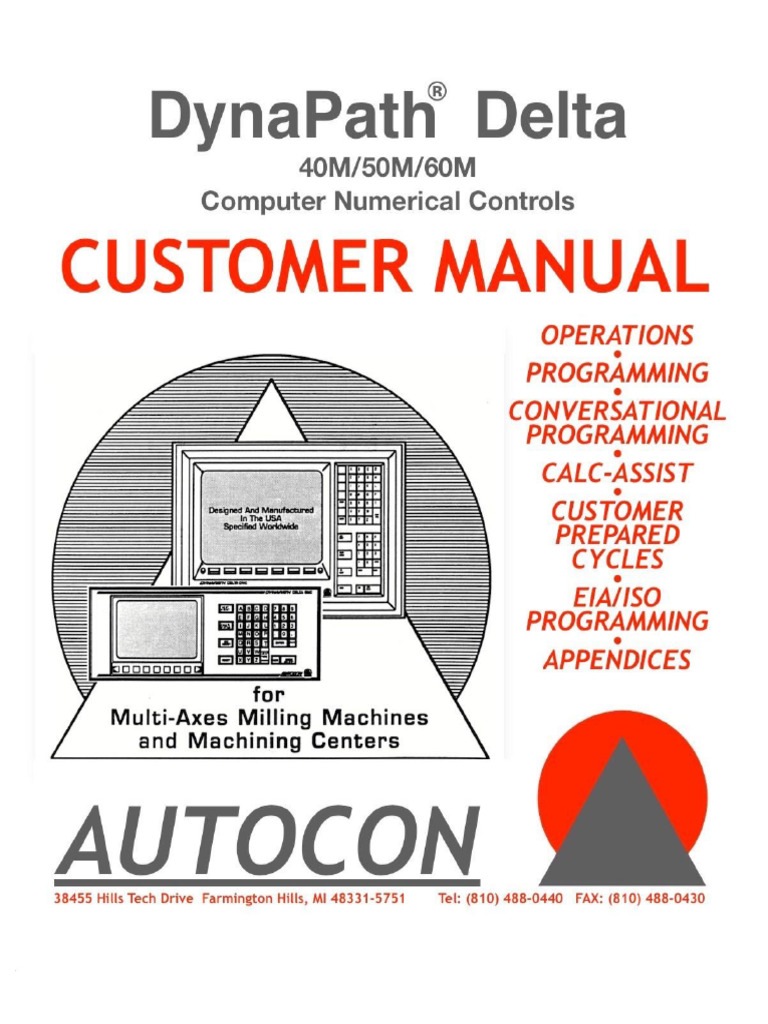 DynaPath Delta User Manual | PDF