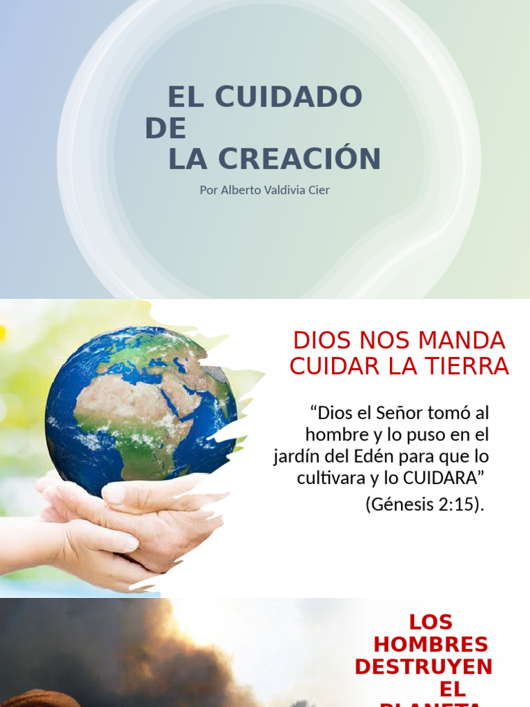 Cuidado de la Creación según Génesis | PDF | Creencia religiosa y doctrina