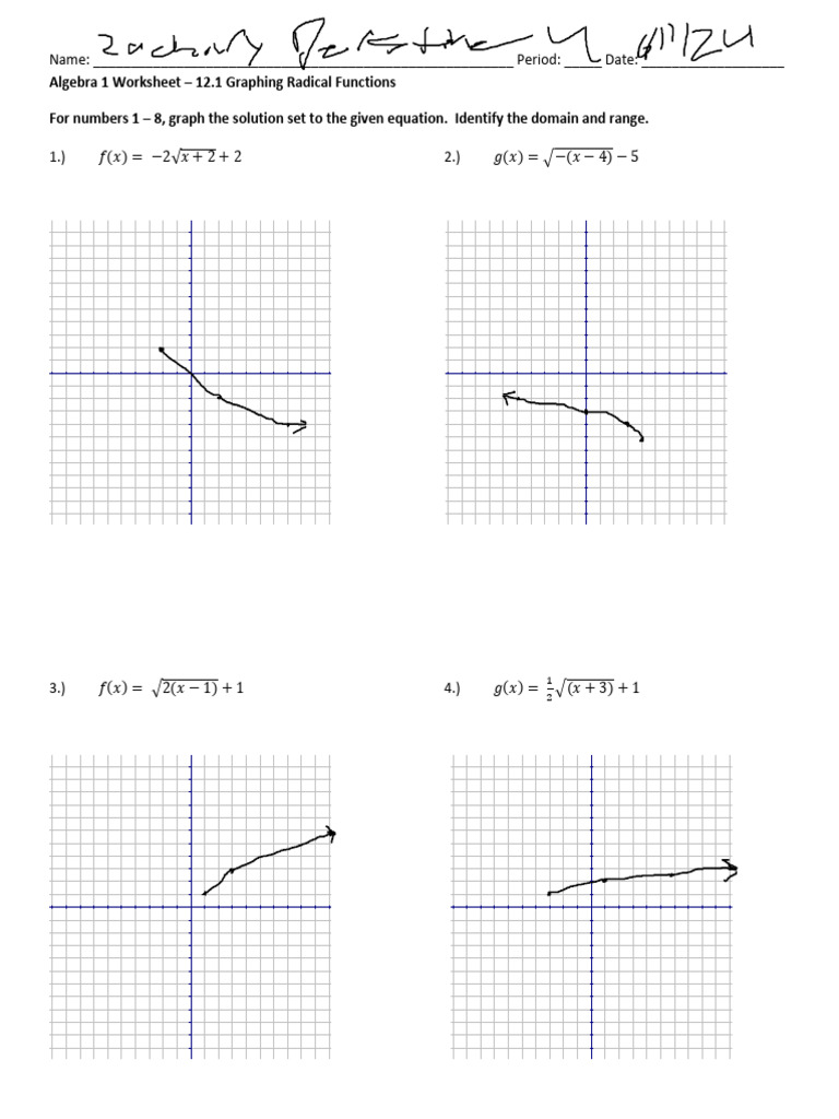Kami Export - Zachary Derstine - 12.1 Graphing Radical Functions ...