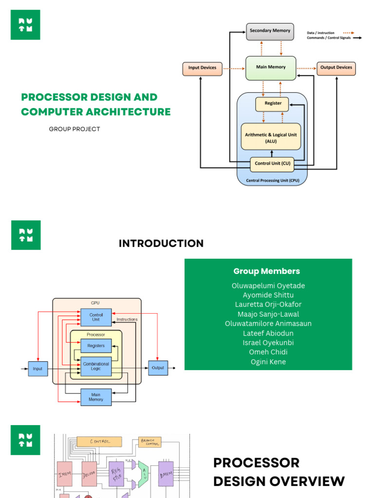 COS 104 Project | PDF | Central Processing Unit | Logic Gate