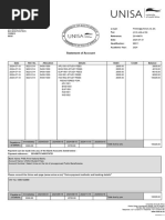 UNISA Study Fees Quotation 2024 | PDF