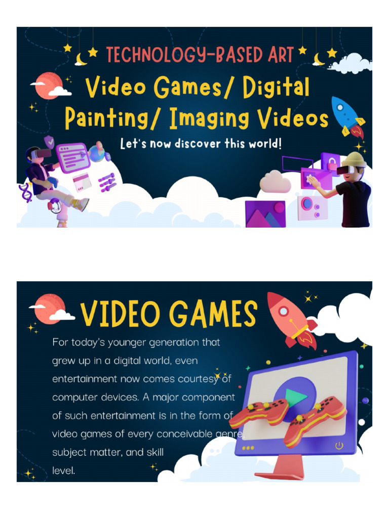 Video Games Digital Painting and Imaging Videos | PDF
