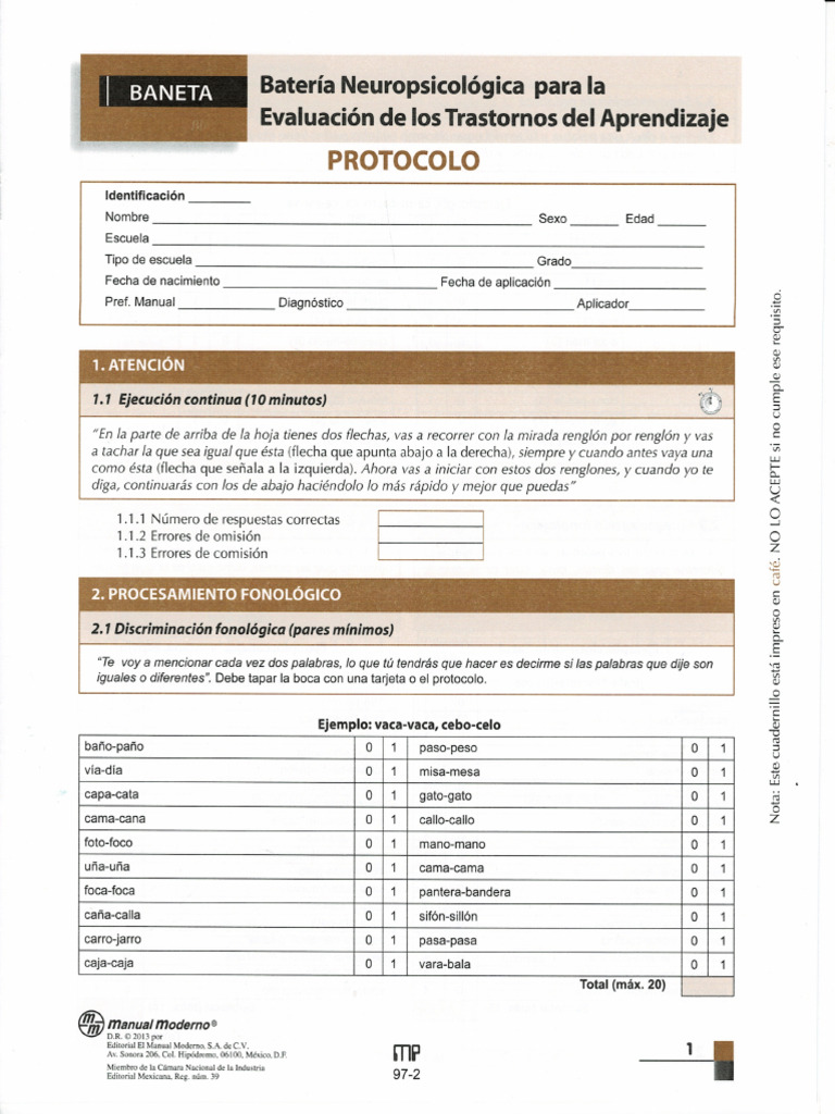 Baneta Protocolo - 000085 | PDF