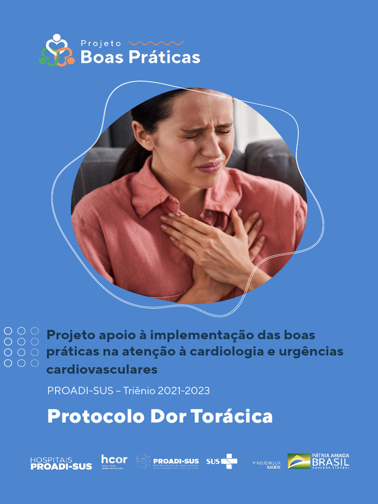 Protocolo de Dor Torácica | PDF | Infarto do Miocárdio | Causas de morte