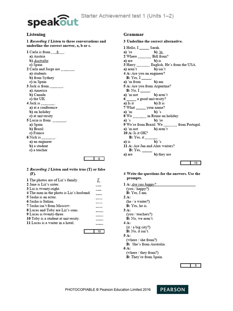 Achievement Tests | PDF