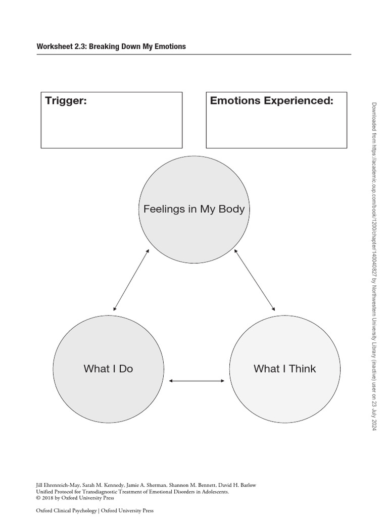 Breaking Down My Emotions | PDF | Wellness