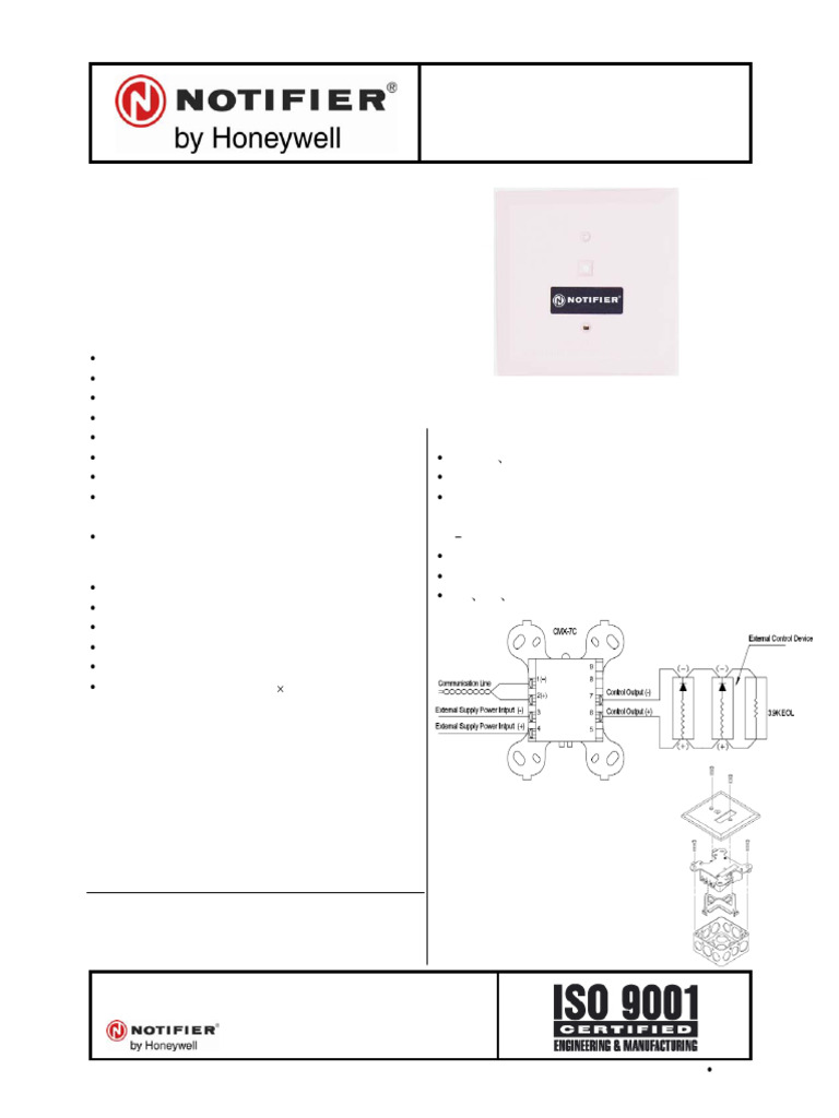 CMX-7C-E Intelligent Control Module: General | PDF | Electrical ...