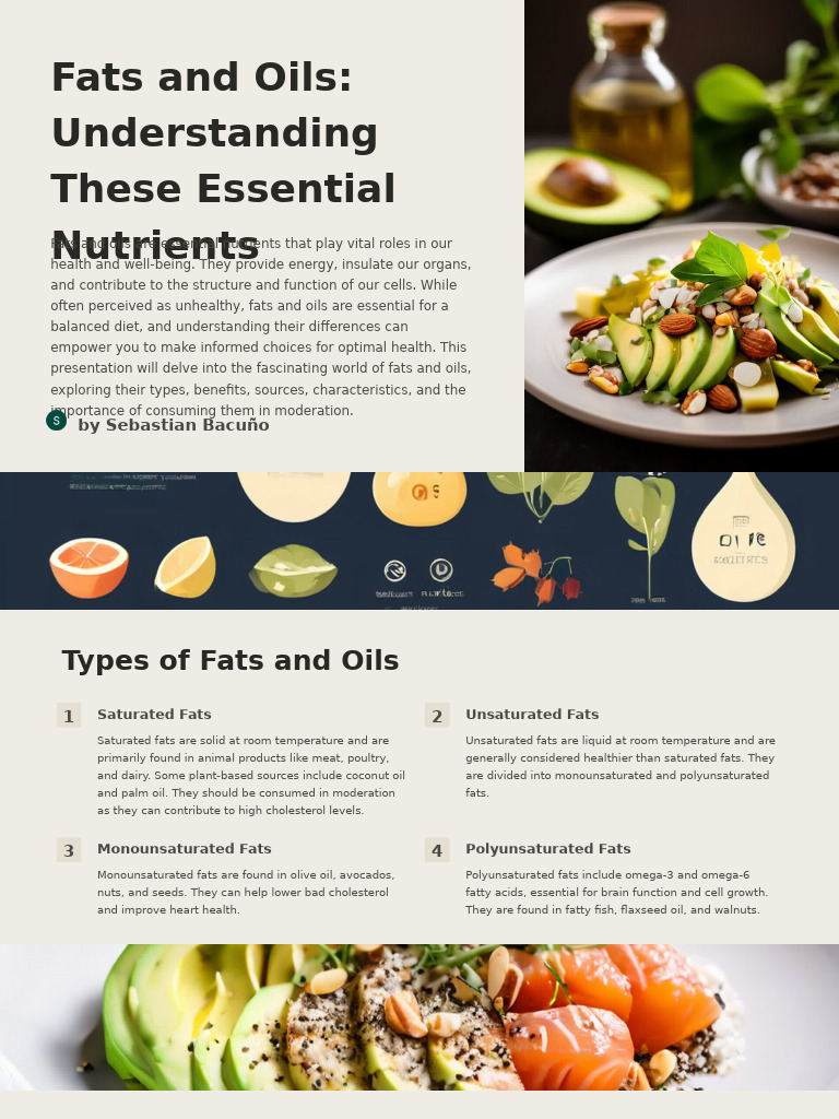 Essential Guide to Fats and Oils | PDF | Fat | Cooking Oil