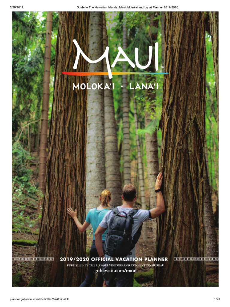 Guide To The Hawaiian Islands Maui | PDF | Maui