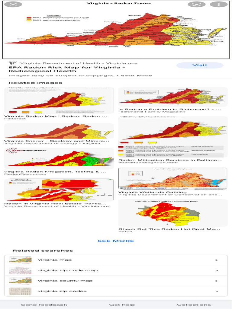 Radon Zone Map Virginia | PDF