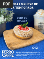 Menu Bernardi | PDF | Alimentos | Postres