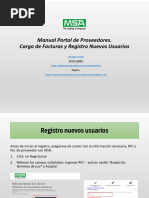 Manual - Portal Proveedores - Registro Facturas | PDF | Finanzas y dinero
