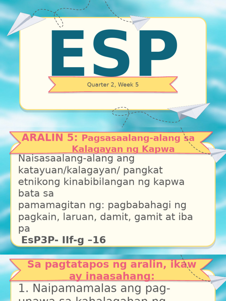 Esp Q2W5 D2 | PDF