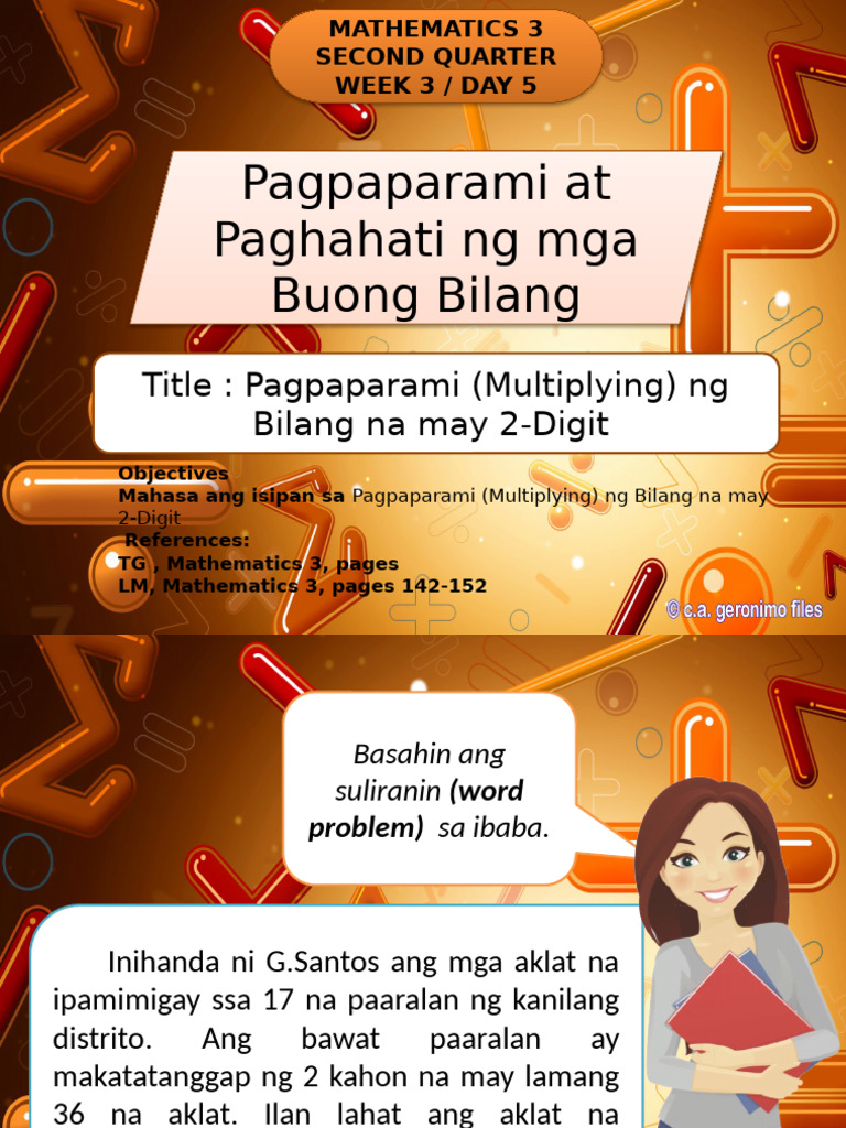 Math3 Q2 Wk3 Day5 | PDF