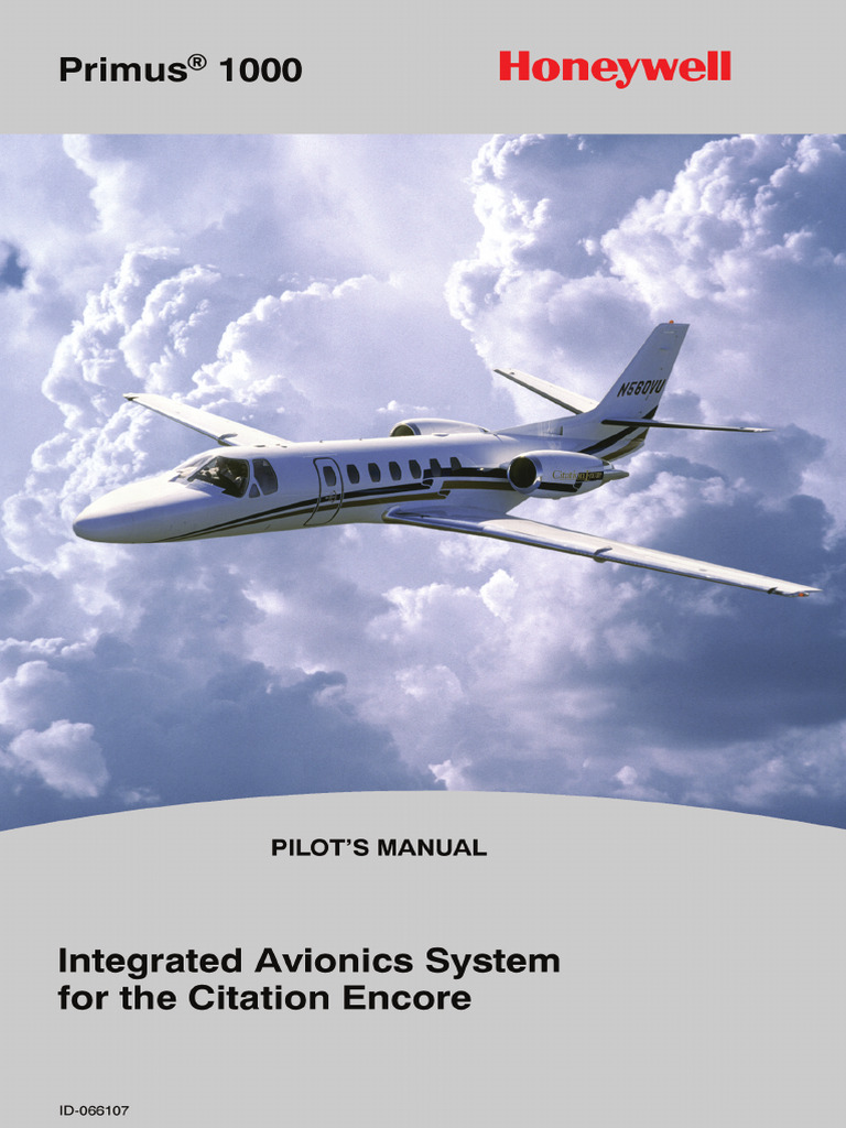 Primus 1000 Pilot Manual | PDF | Aviation | Aircraft