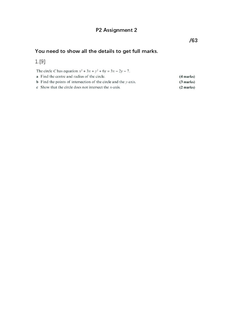 P2 Assignment 2 | PDF