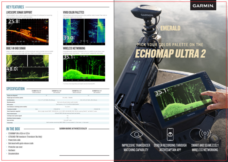 ECHOMAP - Ultra 2 - DM - EN | PDF | Sonar | Electronics
