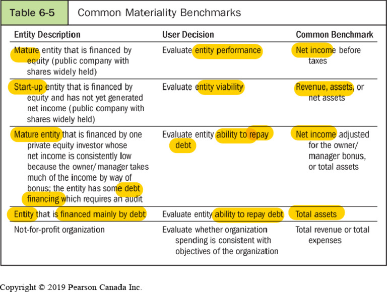 Materiality Benchmark - tb06 - 05 | PDF
