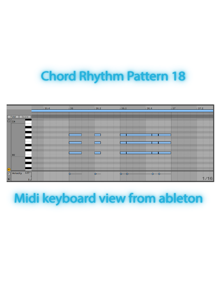Chord Rhythm Pattern18 | PDF