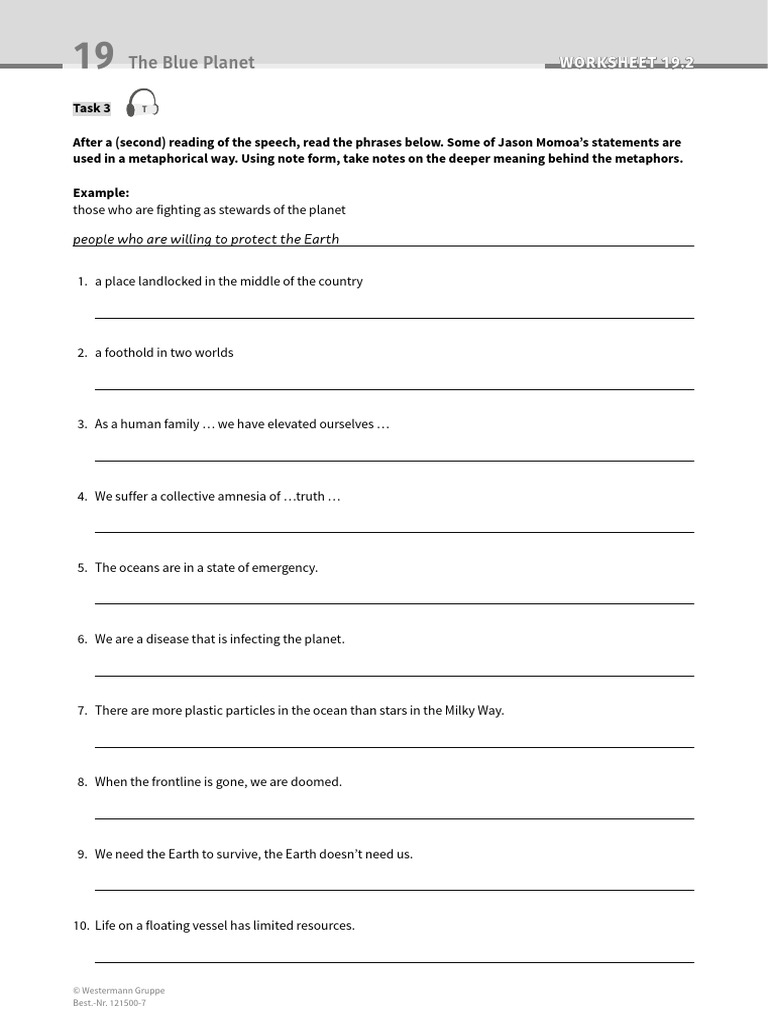 Worksheet 19 2 | PDF