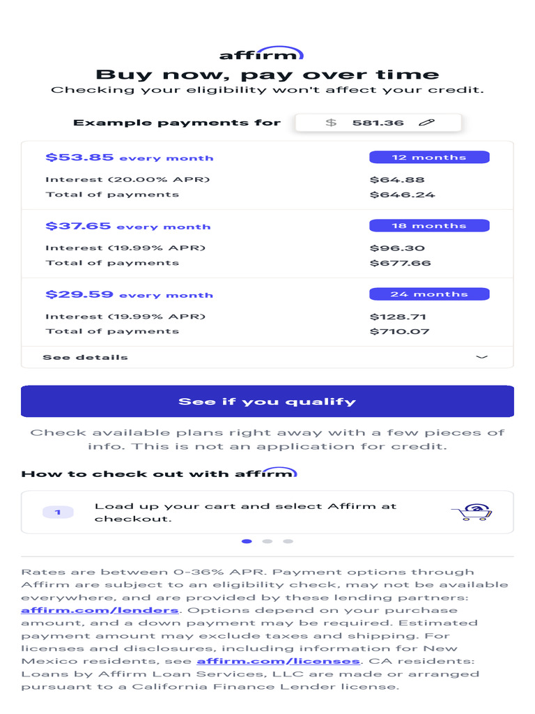 Affirm | PDF | Finance & Money Management