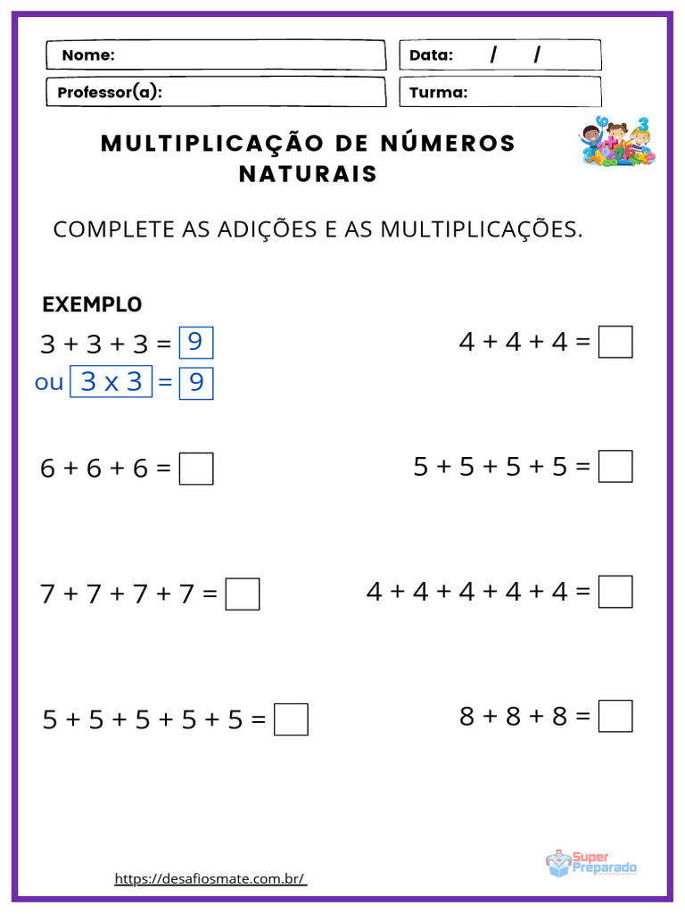 94matemática 3º Ano-04 - 240809 - 122211 | PDF | Ensino