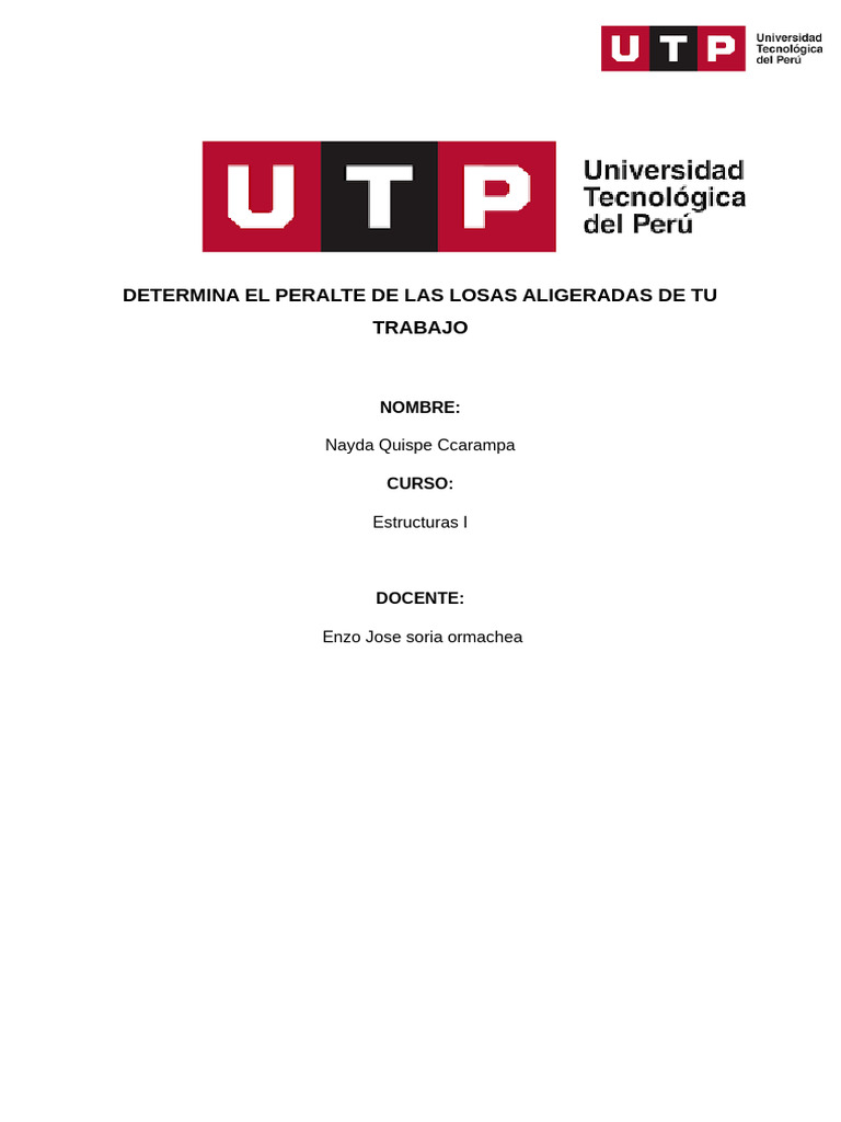 Peralte y Ancho de Vigas Aligeradas | PDF | Viga (Estructura) | Doblar