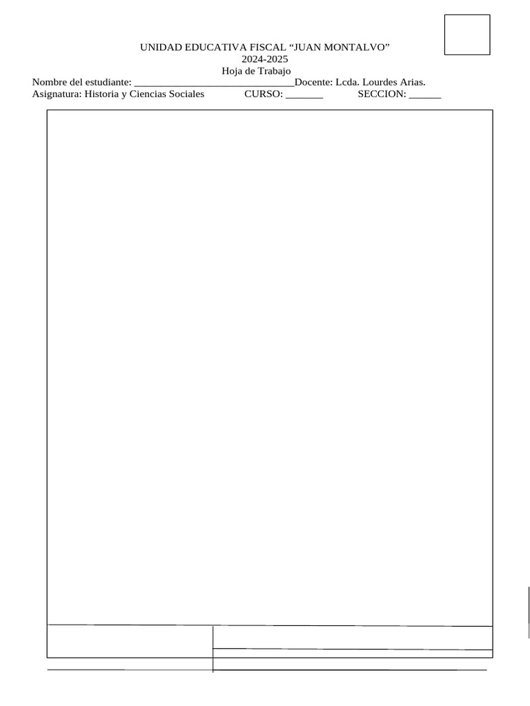 Hoja de T. Primero Bachillerato | PDF | Crecimiento personal y ...