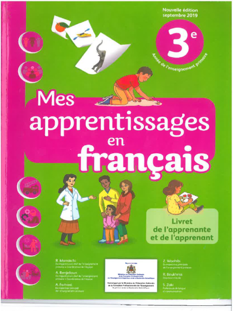 Taalimpress - Info - Livret de Lélève Mes Apprentissages 3 | PDF