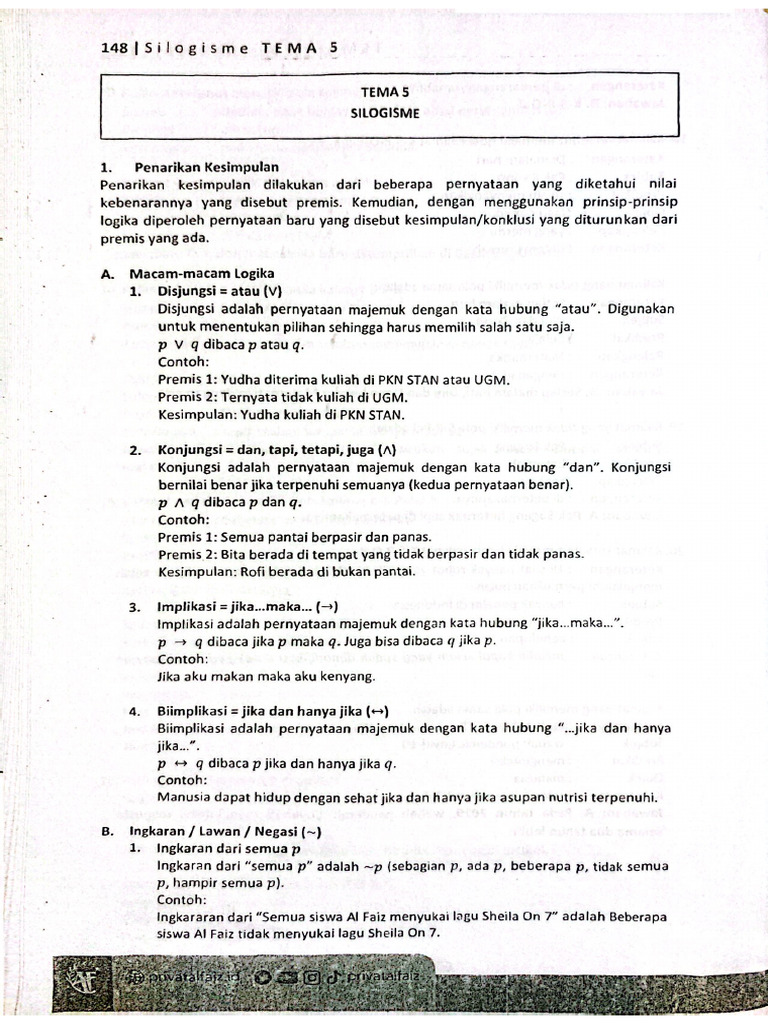 Materi CPNS Tiu Silogisme | PDF