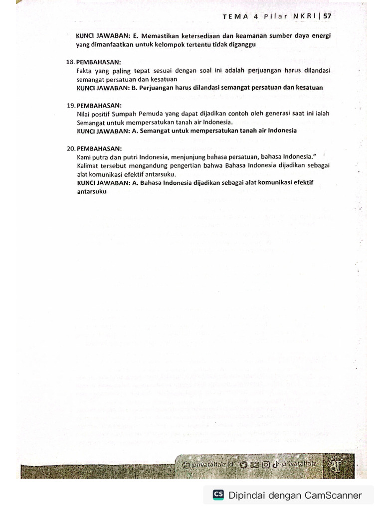 Materi CPNS TWK Pilar Nkri | PDF