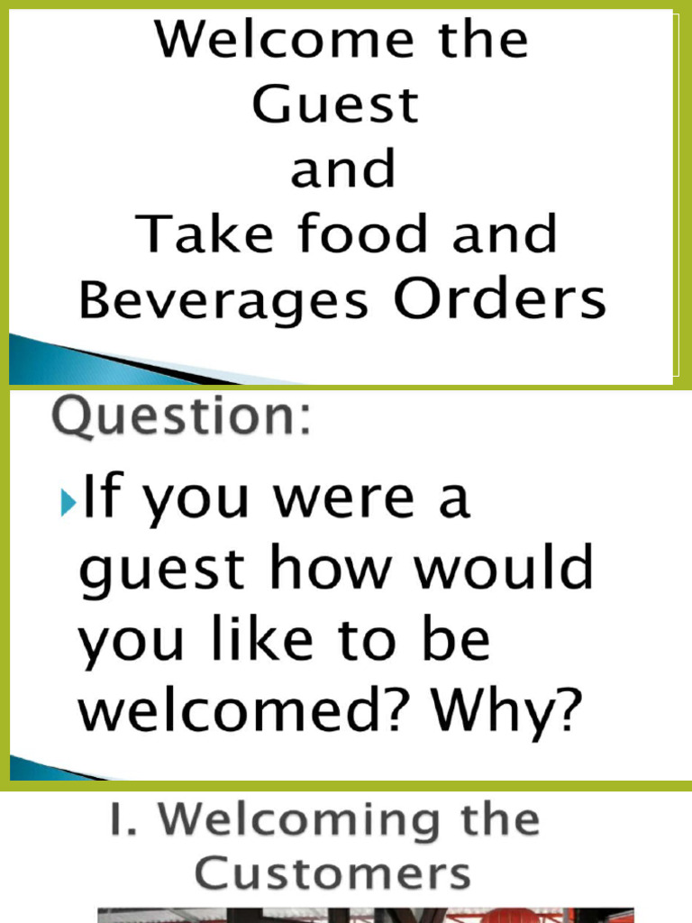 Welcoming The Guest 2 | PDF