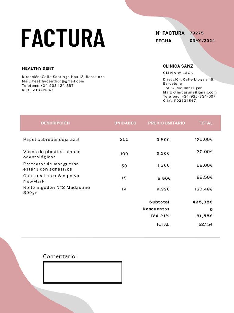 Factura MP01 Uf2 | PDF