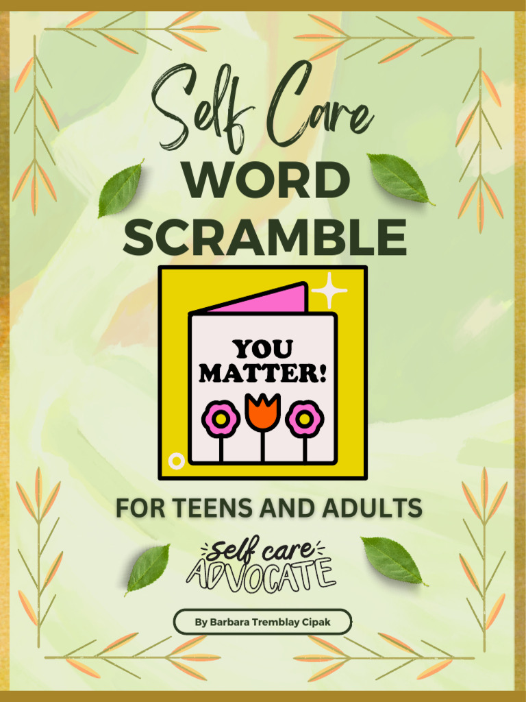 Interior of PDF Book - Freebie Word Scramble | PDF | Spirituality