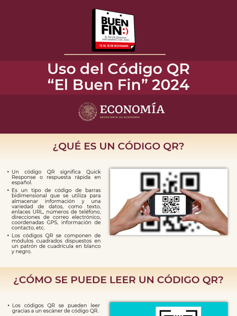 Guía de Uso Del Código QR | PDF | Código QR | Red mundial