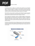 Proceso de Careado en Torno | PDF