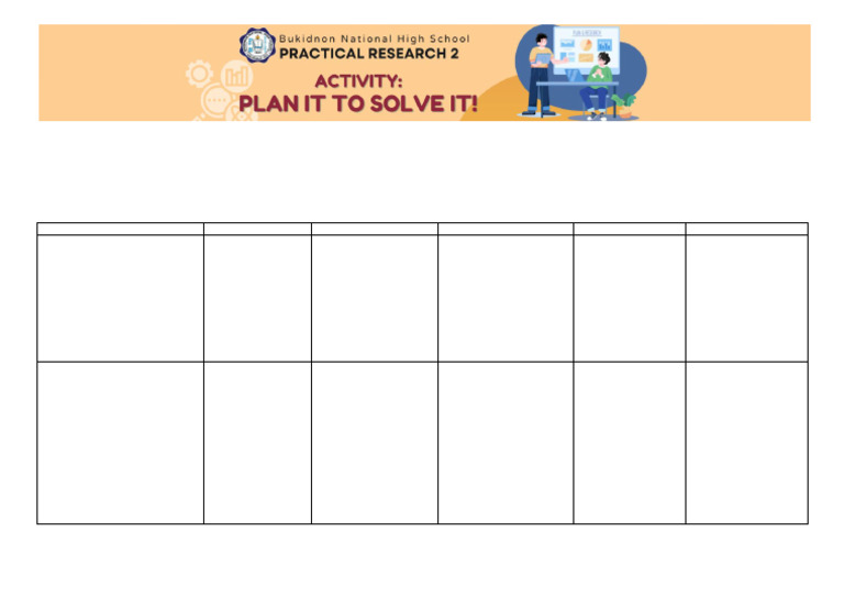 STEM Group Activity Plan It To Solve It | PDF | Business