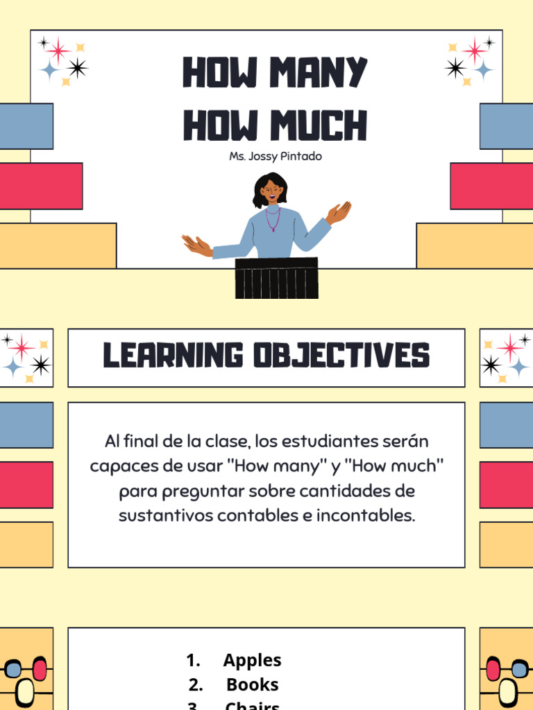 How Many vs. How Much: Usage Guide | PDF | Language Arts & Discipline