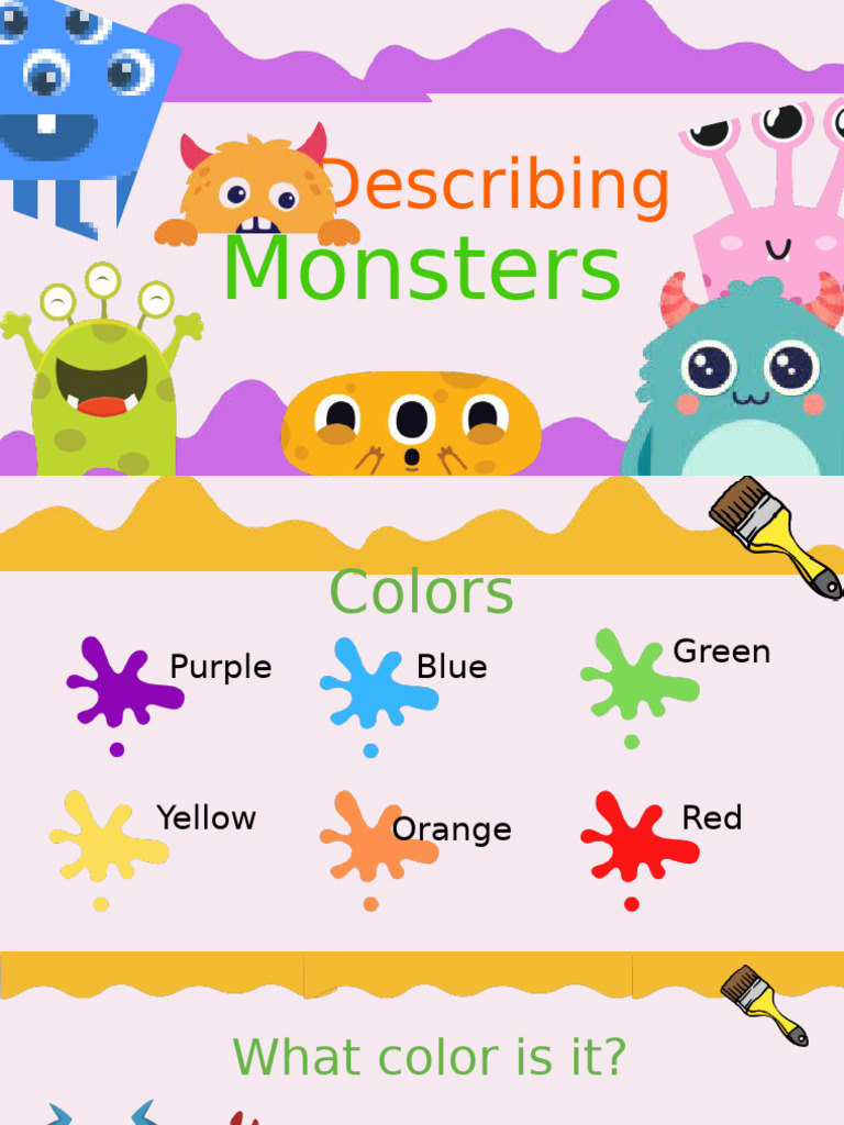 Describing Monsters | PDF