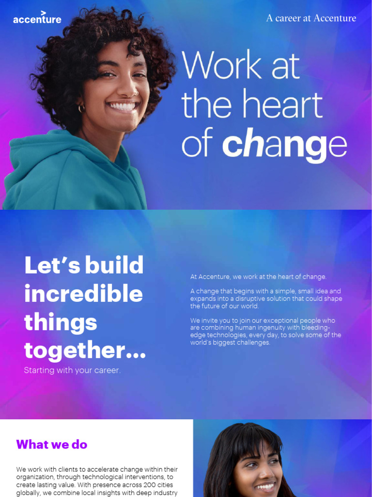 Accenture - Advanced Engineering Hiring Brochure 2024 | PDF | Money ...