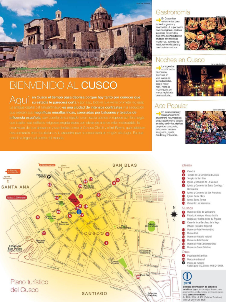 PDF Folleto de Cusco | PDF