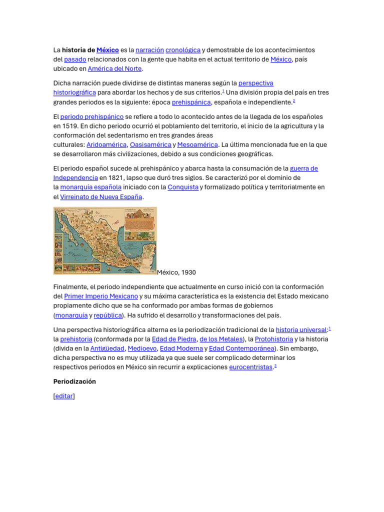 La Historia de Mexico | PDF | Mesoamérica | Oasisamerica